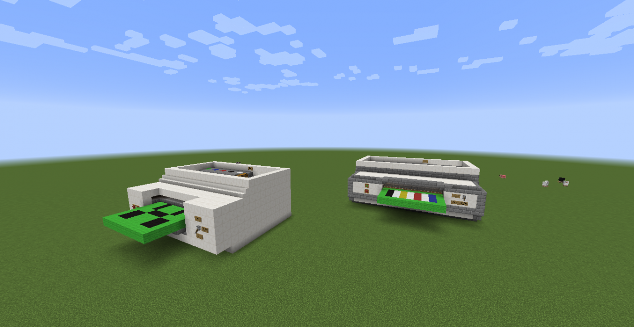 Printers Minecraft Map