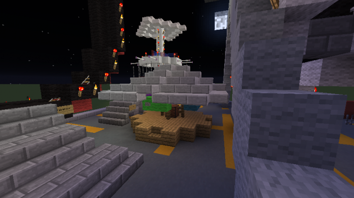 Parking Lot Exhibition Minecraft Map