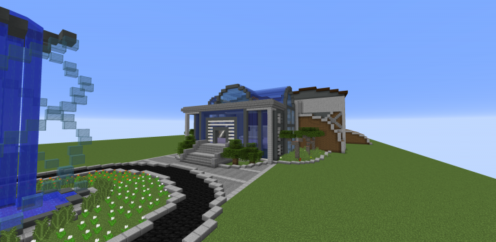 Olympic swimming pools complex Minecraft Map