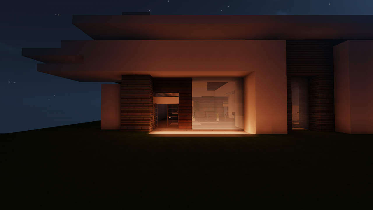 Horizontal - Modern House (Download) Minecraft Map