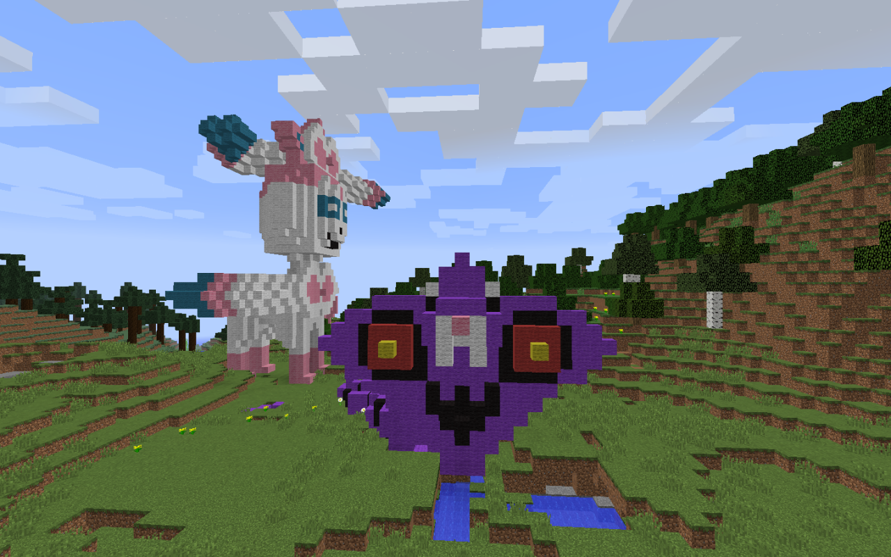 Pokemon 3D Art Minecraft Map