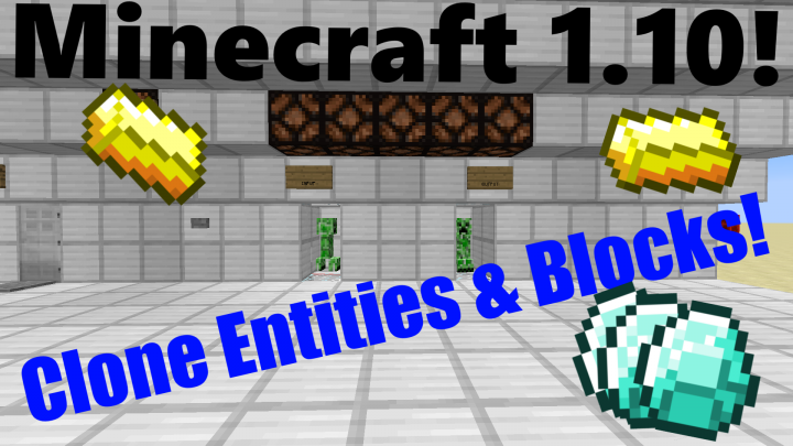 [1.10] Cloning Device v1 --Lights!! Minecraft Project