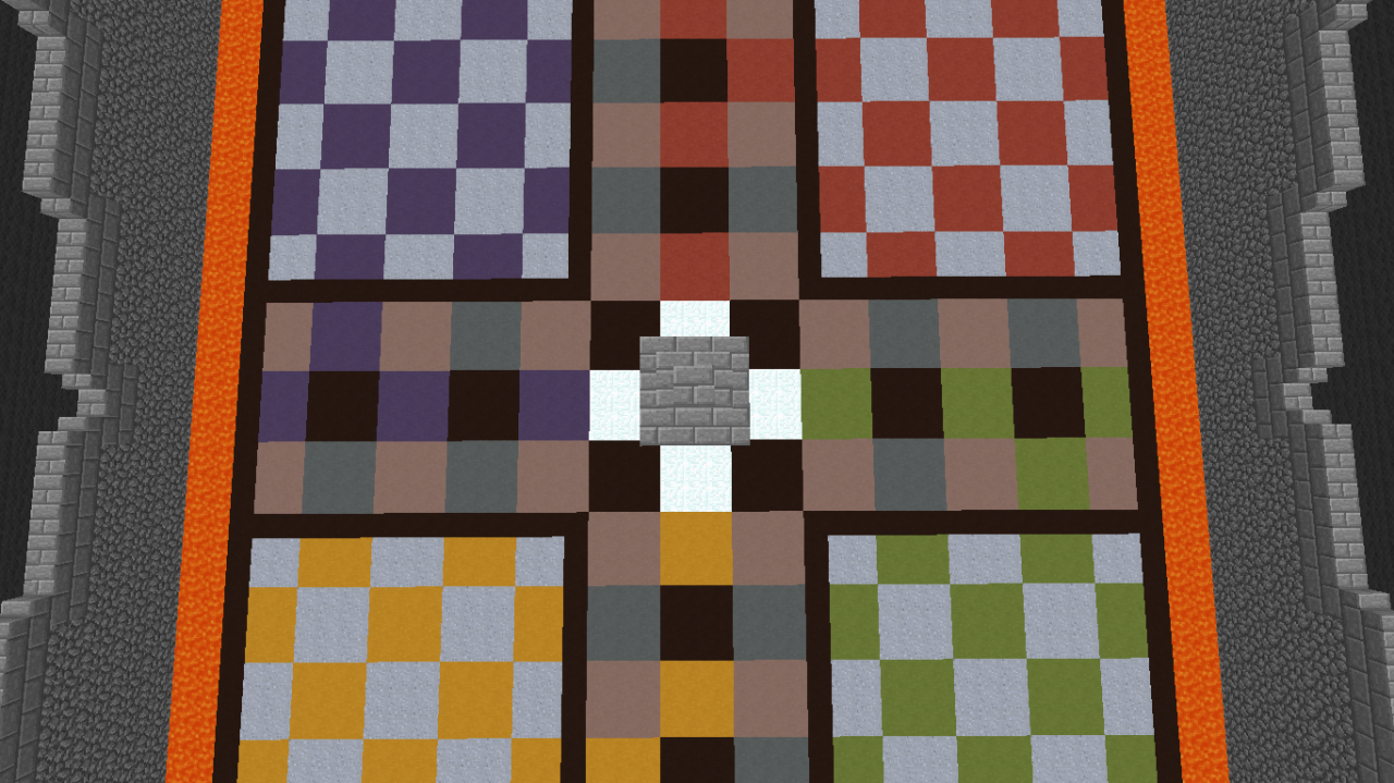 LUDO in Minecraft! Minecraft Map