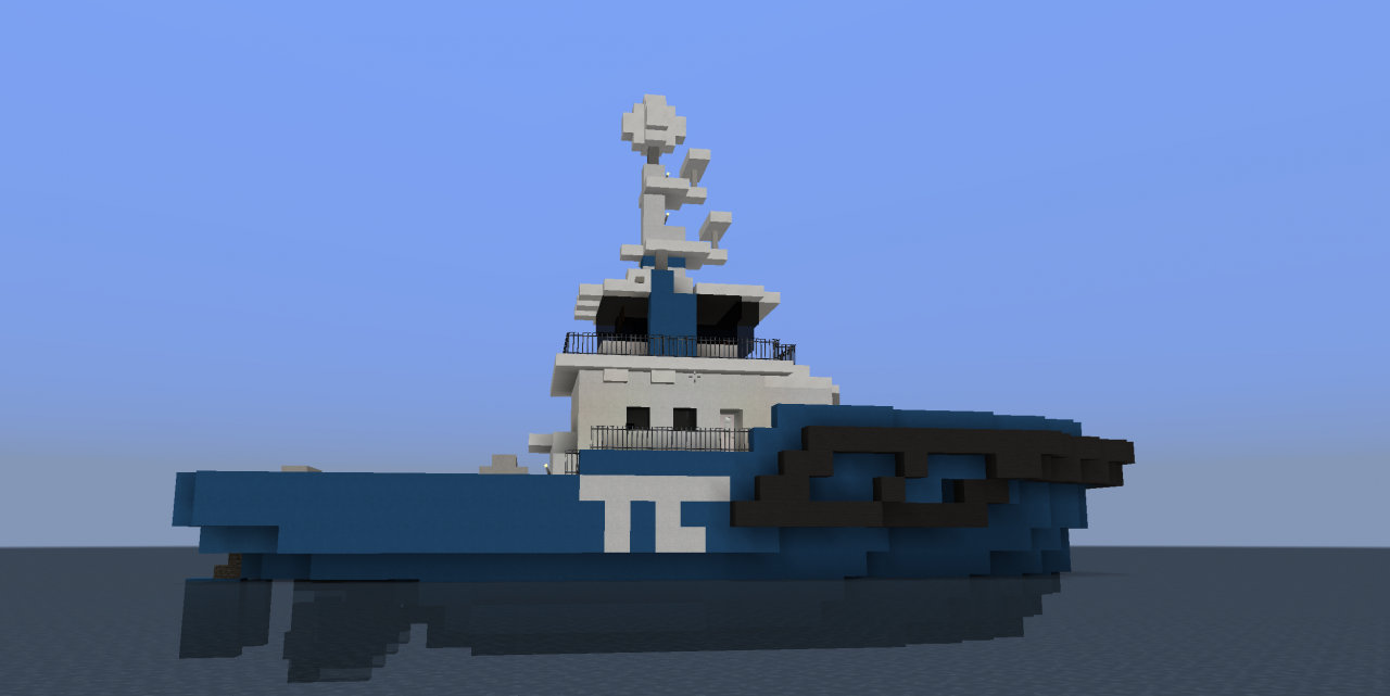 Tug boat Minecraft Map