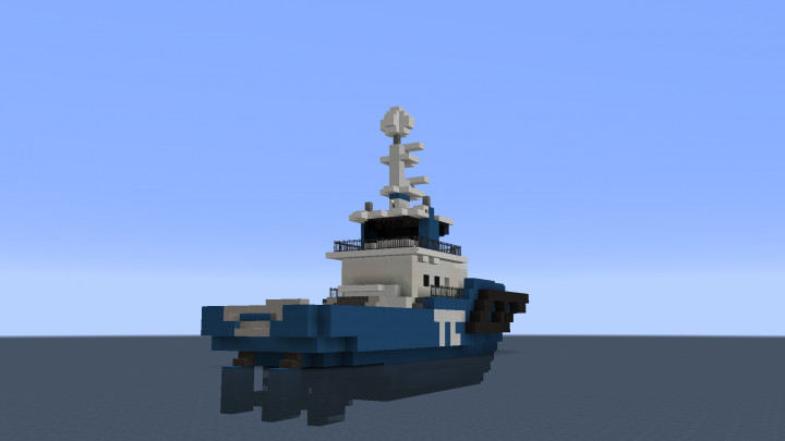 Tug boat Minecraft Map
