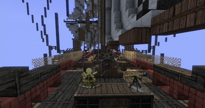 Sloop Of War - Morrigan - 1:1 Size Minecraft Map