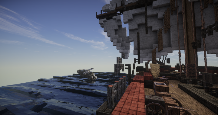 Sloop Of War - Morrigan - 1:1 Size Minecraft Map