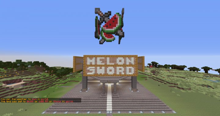 Melon Sword 1.9.4 Minecraft Server