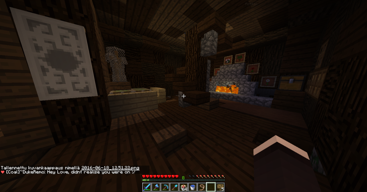 Hunting Cabin Minecraft Map