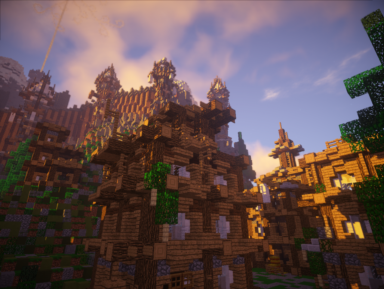 ,,LightTown'' By Burtekminecraft Minecraft Map