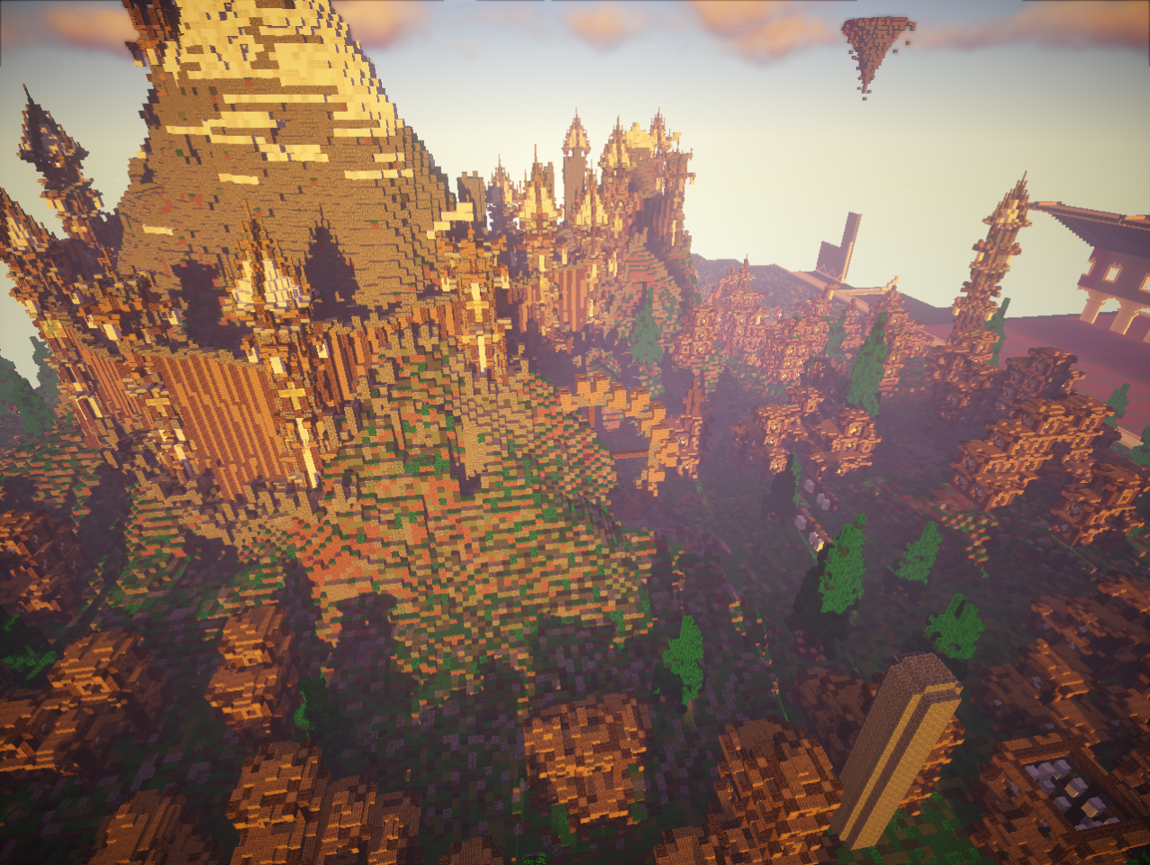 ,,LightTown'' By Burtekminecraft Minecraft Map