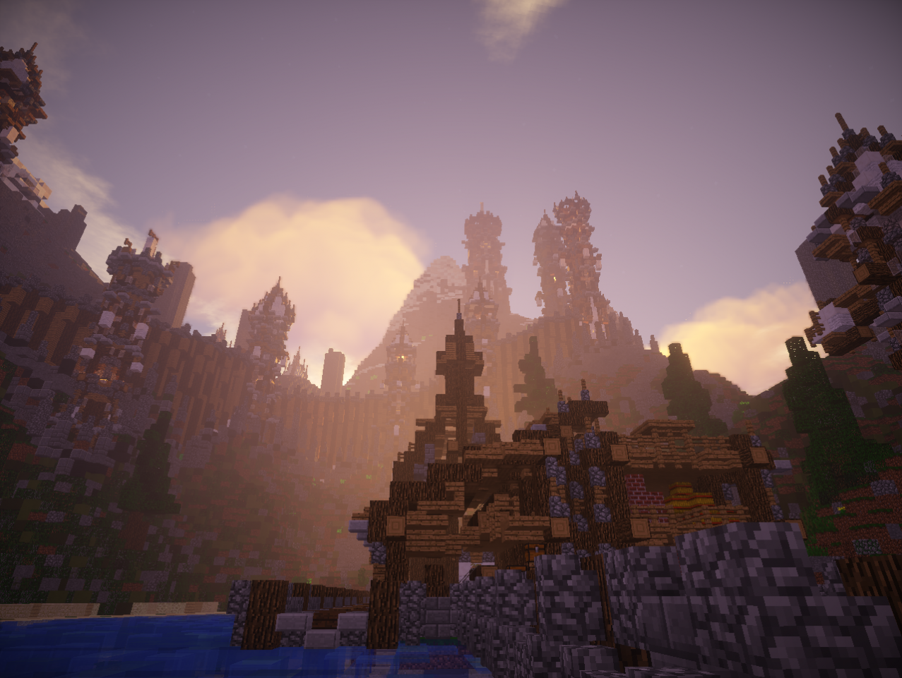 ,,LightTown'' By Burtekminecraft Minecraft Map