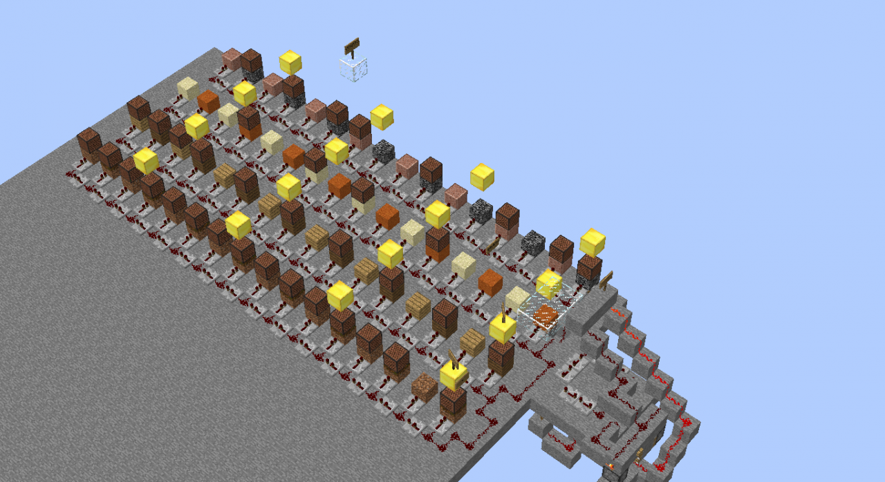 Music Sequencer! 16-bit easy to use! Minecraft Project