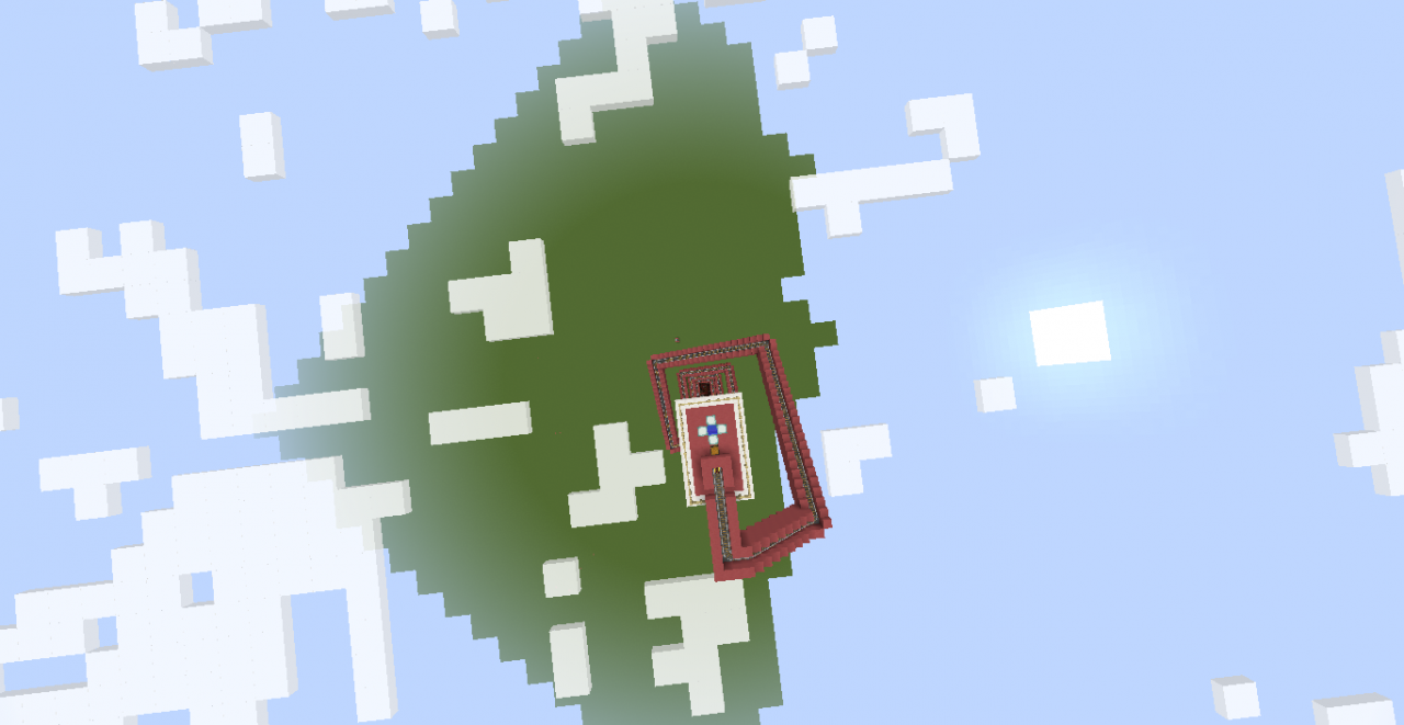 Railway and Dropper Minecraft Map