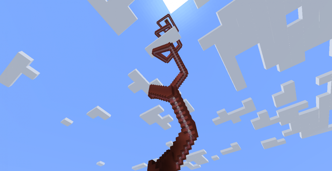 Railway and Dropper Minecraft Map