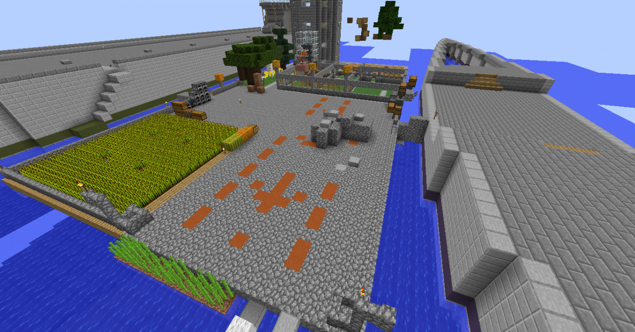 Iridum's Base + War Ships Minecraft Map