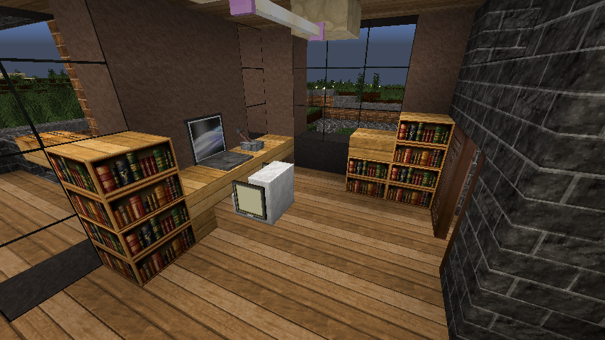 Modern Mid-Sized House Minecraft Map