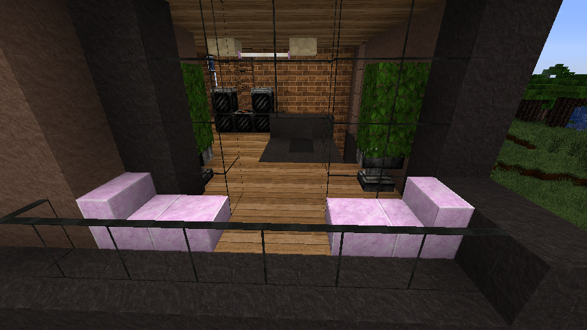 Modern Mid-Sized House Minecraft Map