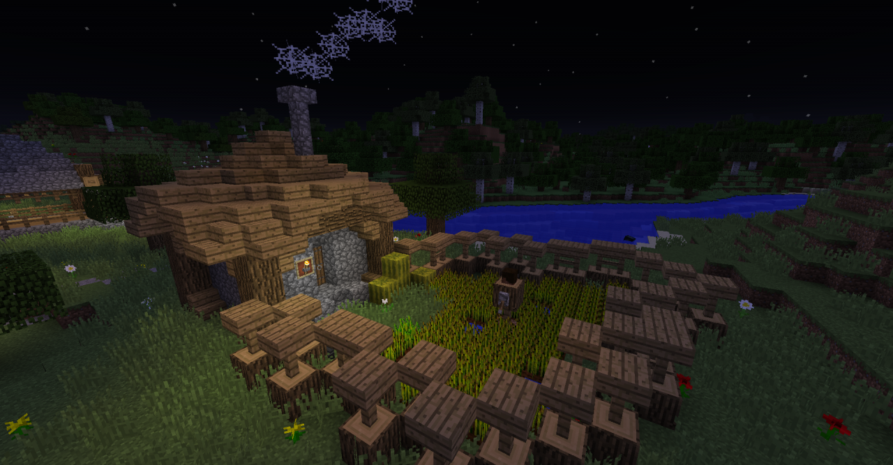Rural Village creation Minecraft Map