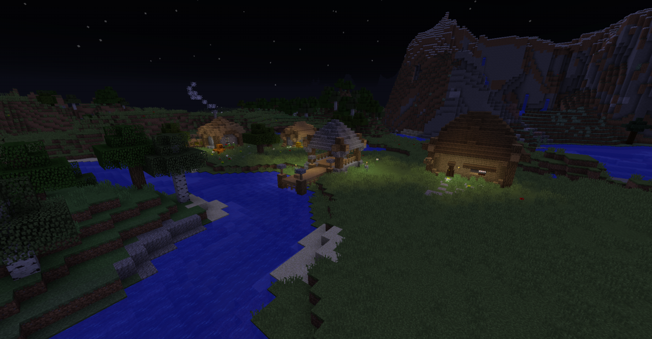 Rural Village creation Minecraft Map