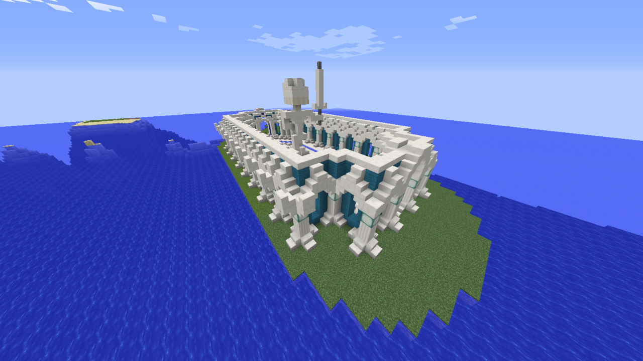 Roman Shrine(ish) Minecraft Map