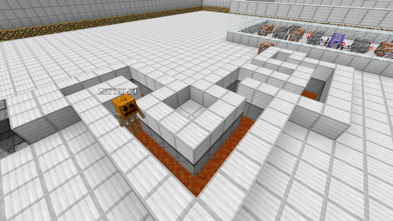 Maze Robot Minecraft Map