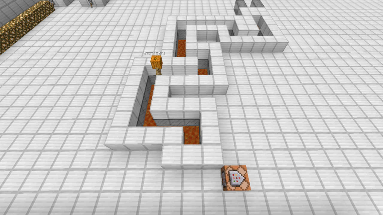 Maze Robot Minecraft Map