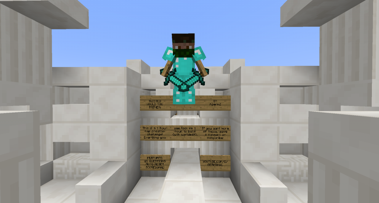 Would You Rather - Starwars Edition Minecraft Map