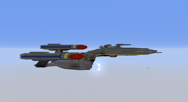 Star Trek: Galaxy-class Dreadnought +Download Minecraft Map