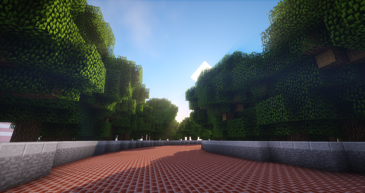 Konoha promenade | KONOHAGAKURE PROJECT | Minecraft Map