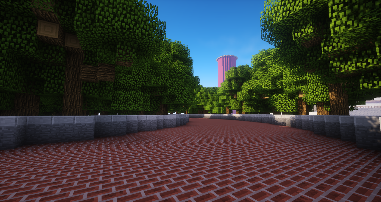 Konoha promenade | KONOHAGAKURE PROJECT | Minecraft Map