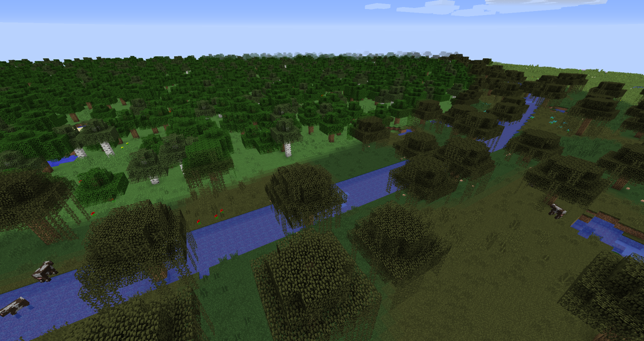 Small River Area Minecraft Map