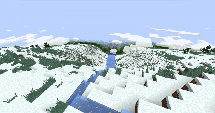 Small River Area Minecraft Map