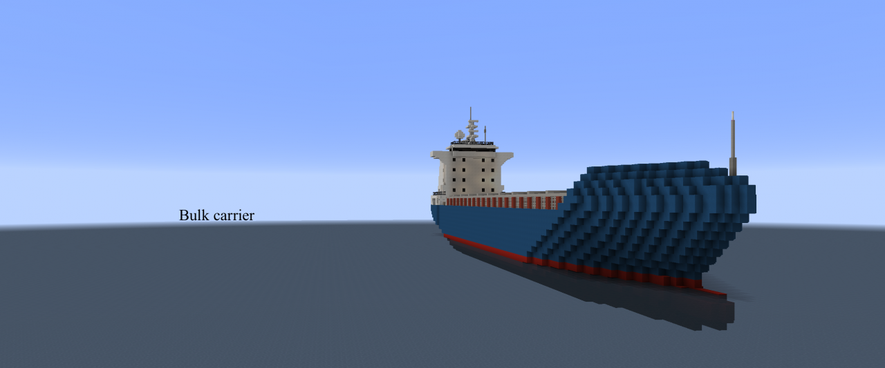 Bulk carrier Minecraft Map