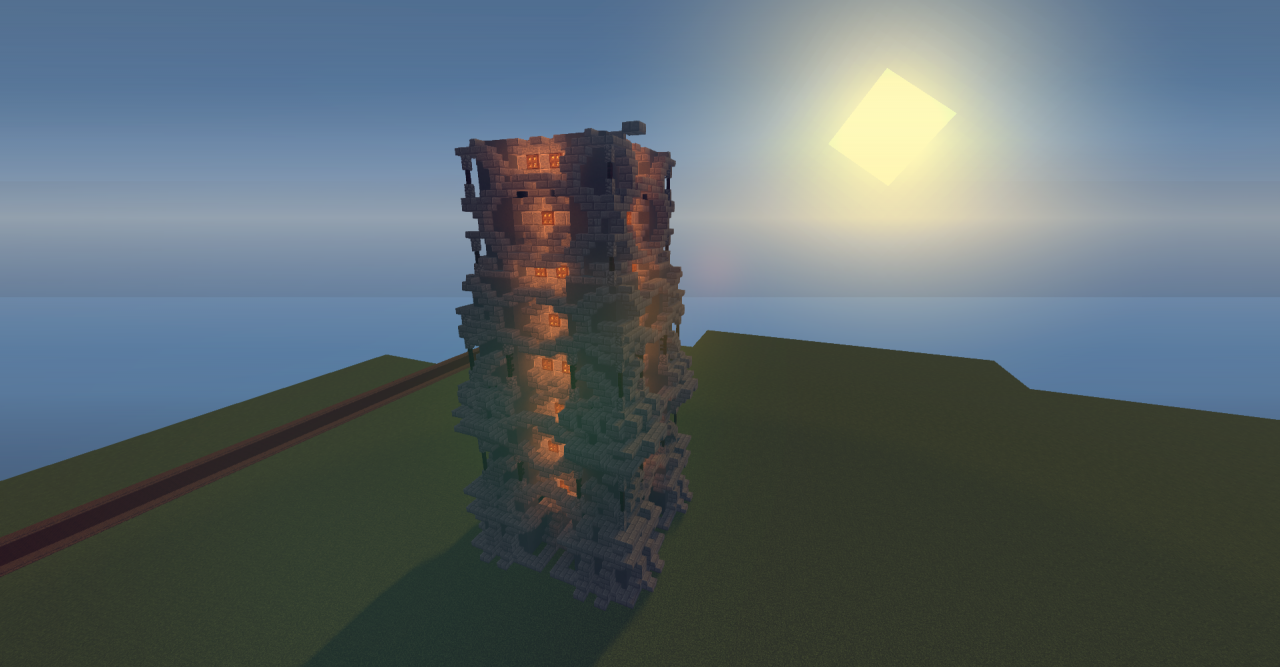 Practicing some stone detailing Minecraft Map