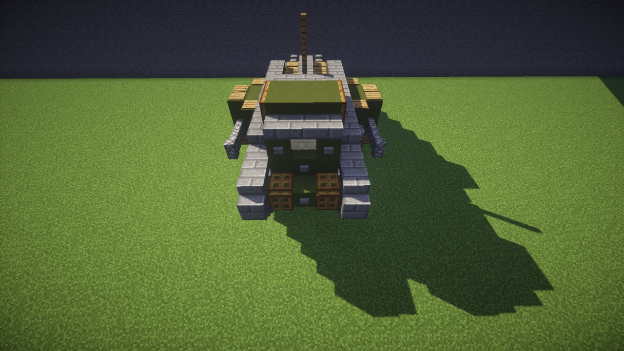 Mark IV British WW1 Tank Minecraft Map