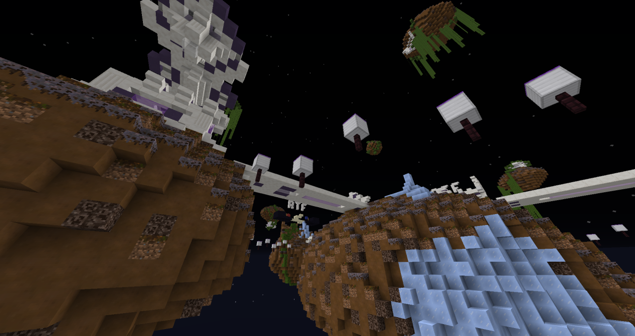 Spatial Spawn Minecraft Map