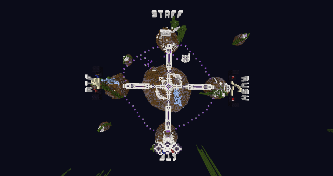 Spatial Spawn Minecraft Map