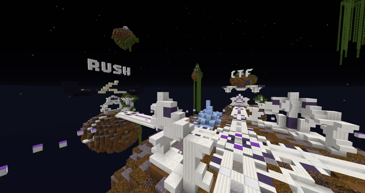 Spatial Spawn Minecraft Map