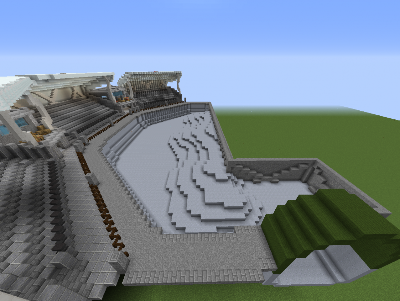 ♦ Stunt show ♦ Solo build ♦ Minecraft Map