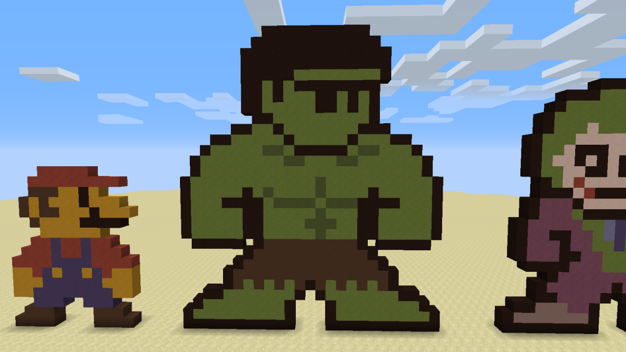 My Pixel Art Map Minecraft Map