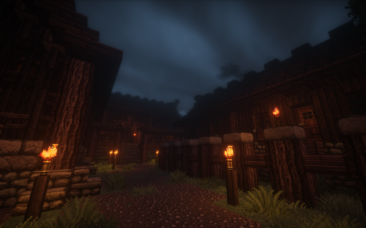 Raven's Hill - a realistic viking build Minecraft Map