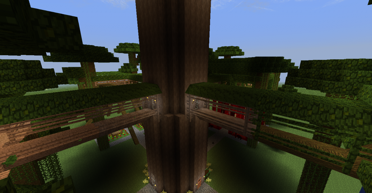 The Tree House of Archdruid zanezane [WIP] Minecraft Map