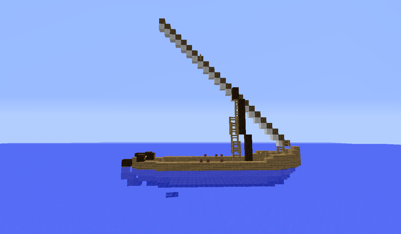 Barco do pinho/Pinewood boat (1893) Minecraft Map