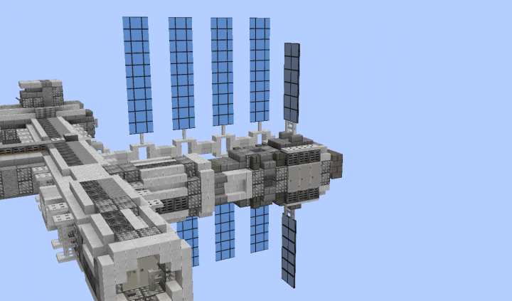 Small LEO Space Station | Space Minecraft Project