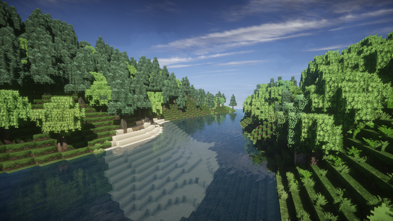 simple survival world Minecraft Map