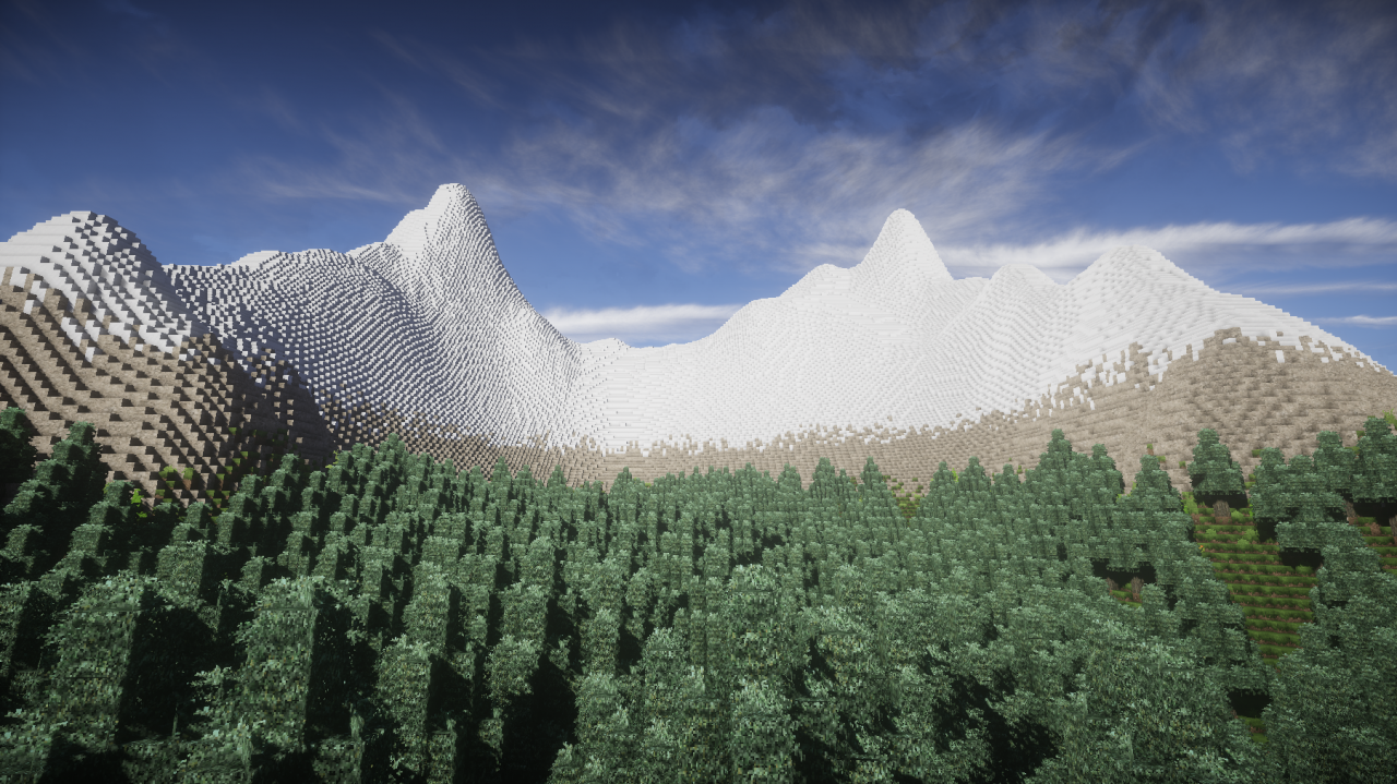 simple survival world Minecraft Map