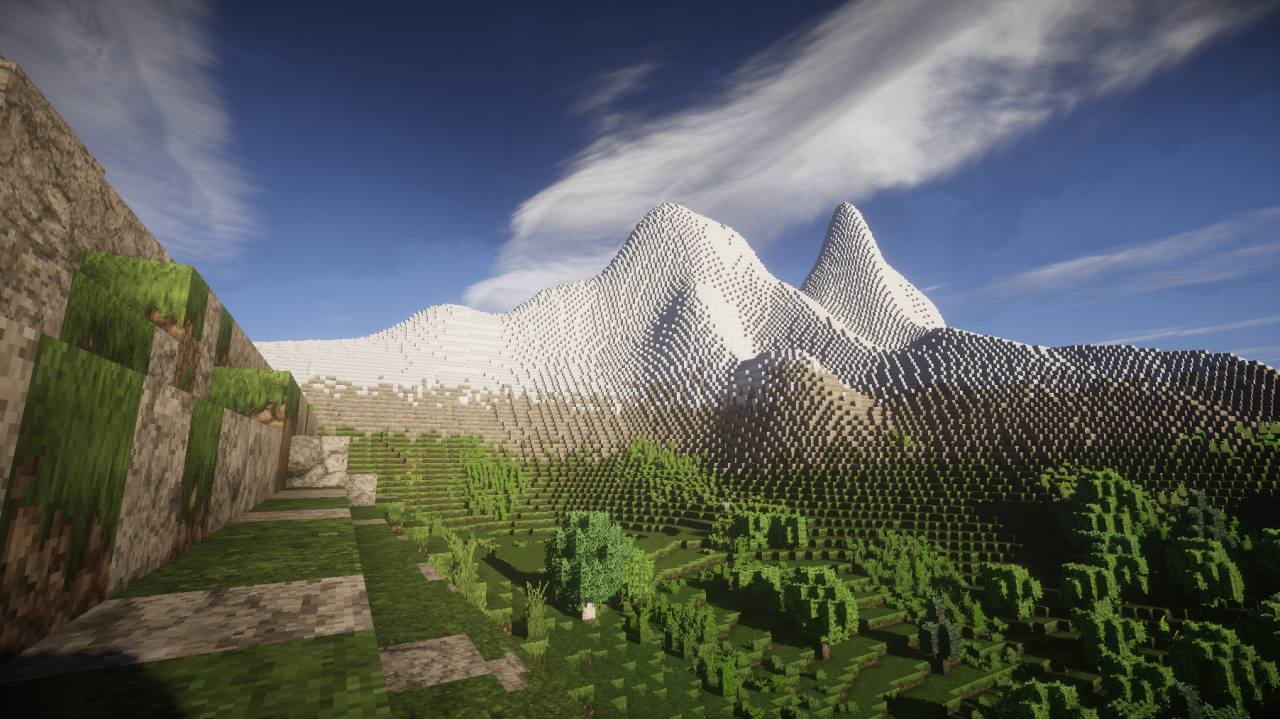 simple survival world Minecraft Map