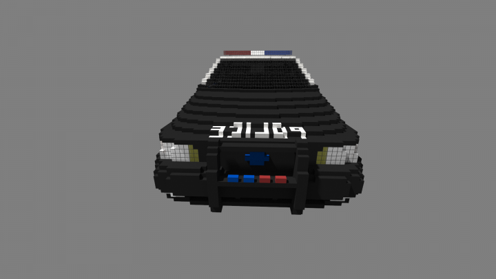 Ford Crown Victoria Cop Car | Realistic Car Minecraft Map