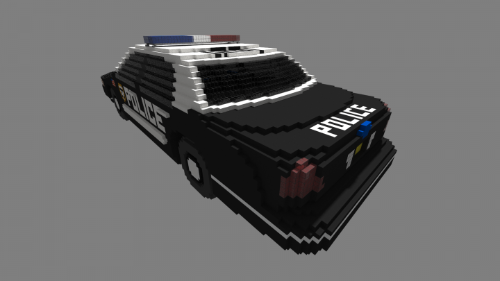Ford Crown Victoria Cop Car | Realistic Car Minecraft Map